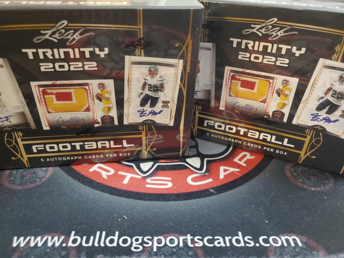 2 Box 2022 Leaf Trinity Random Serial/Card #6 – Bulldog Sports Cards & Memorabillia