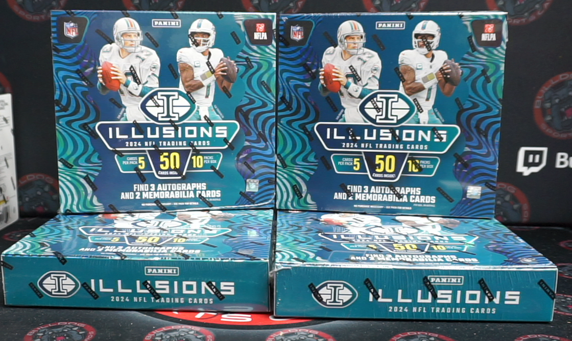 4 Box 2024 Illusions Random Team #1 – Bulldog Sports Cards & Memorabillia