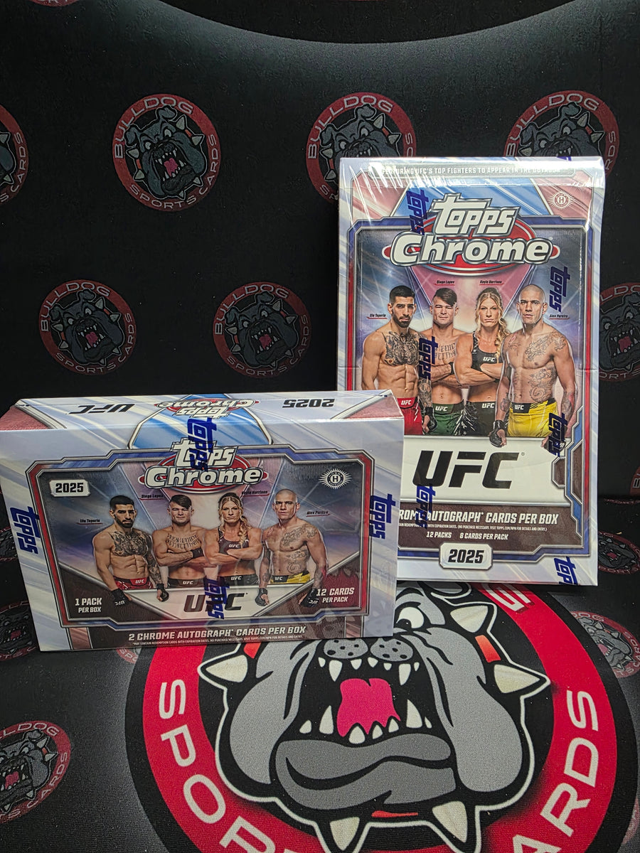 2 Box 2025 Topps Chrome UFC RND Weight Class #4 – Bulldog Sports Cards ...