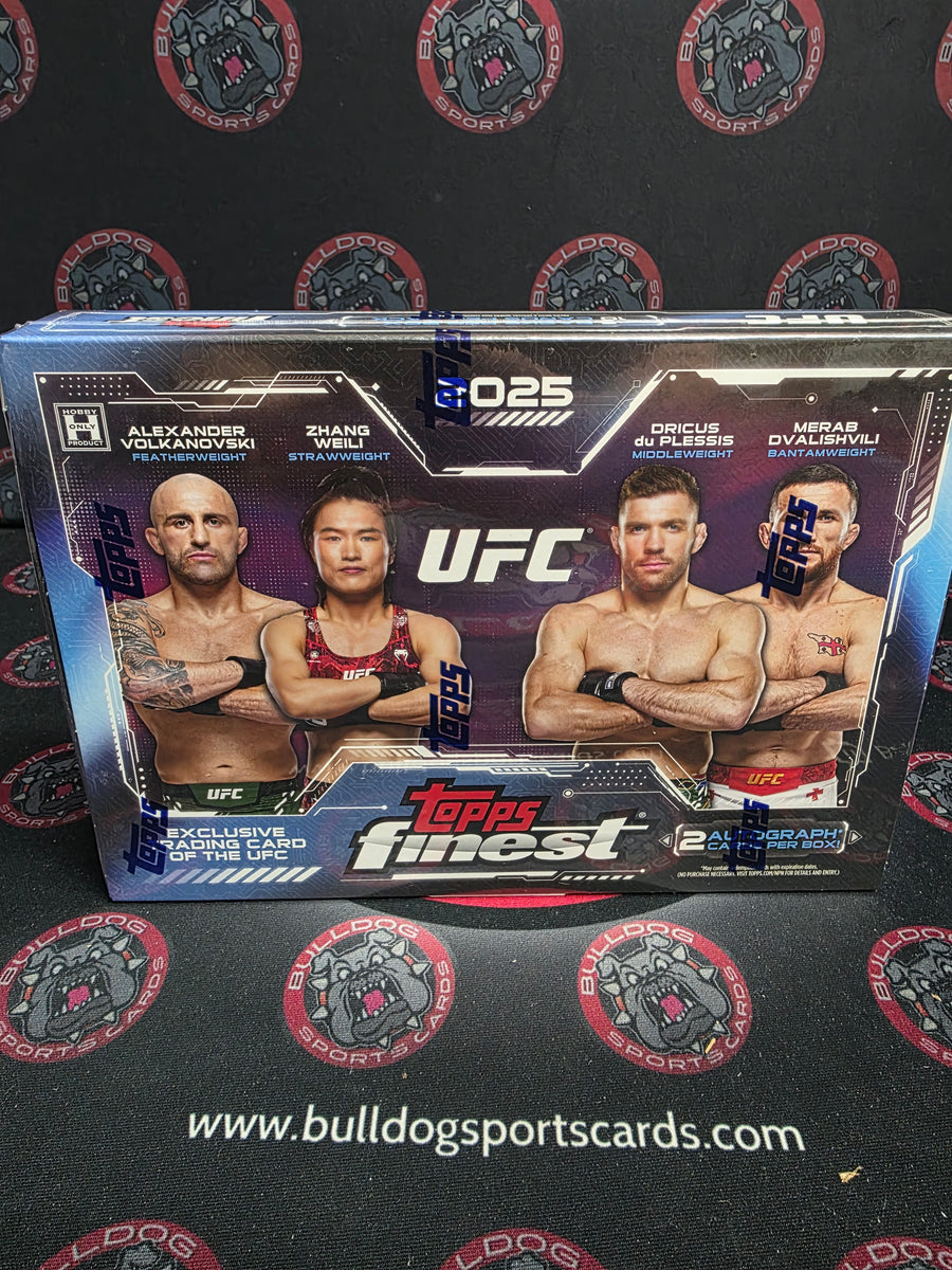 1 Box 2025 UFC Finest Random Weight Class #1 – Bulldog Sports Cards ...