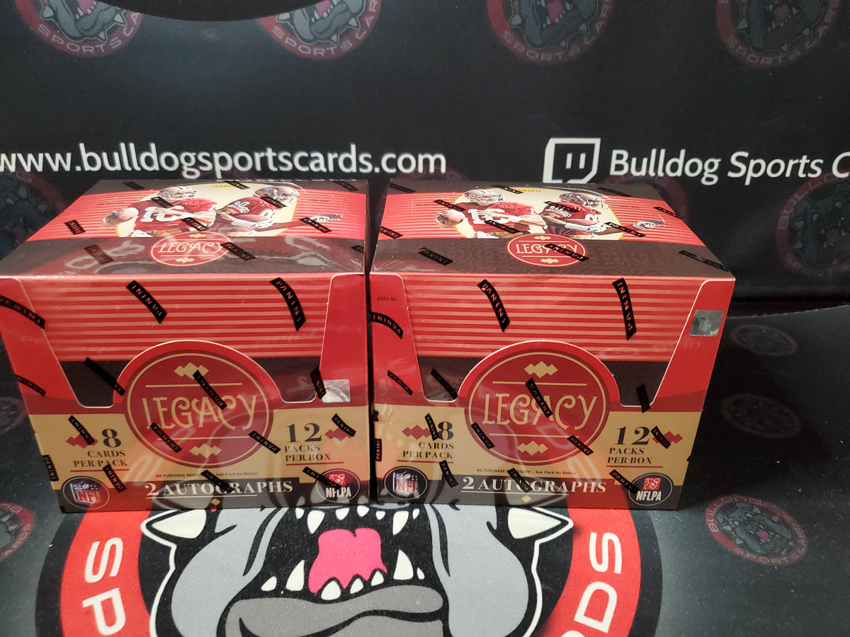 2 Box 2023 Legacy Football RND Serial #2 – Bulldog Sports Cards ...