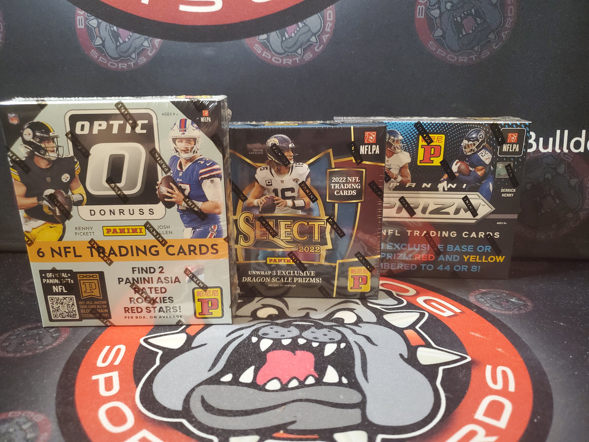 3 Box 2022 NFL Mixer PYD #1 – Bulldog Sports Cards & Memorabillia