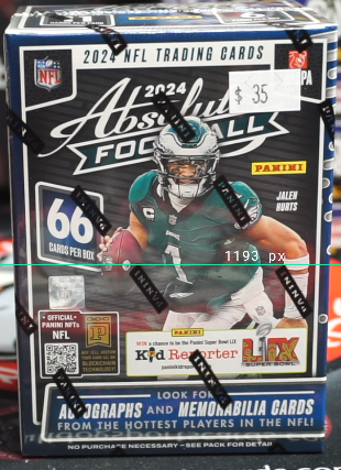 2024 Absolute Blaster – Bulldog Sports Cards & Memorabillia