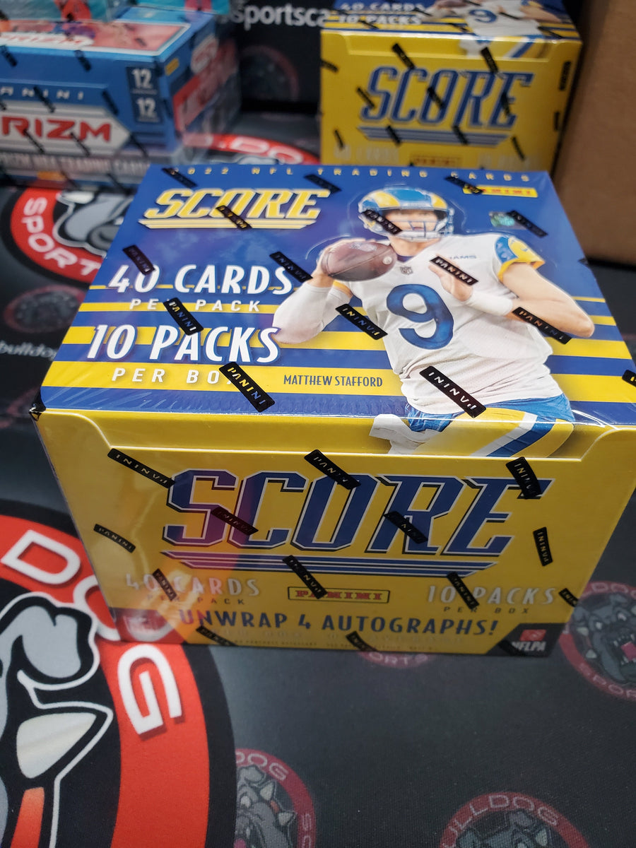 1 Box 2022 Score Football Random Division #2 – Bulldog Sports Cards ...
